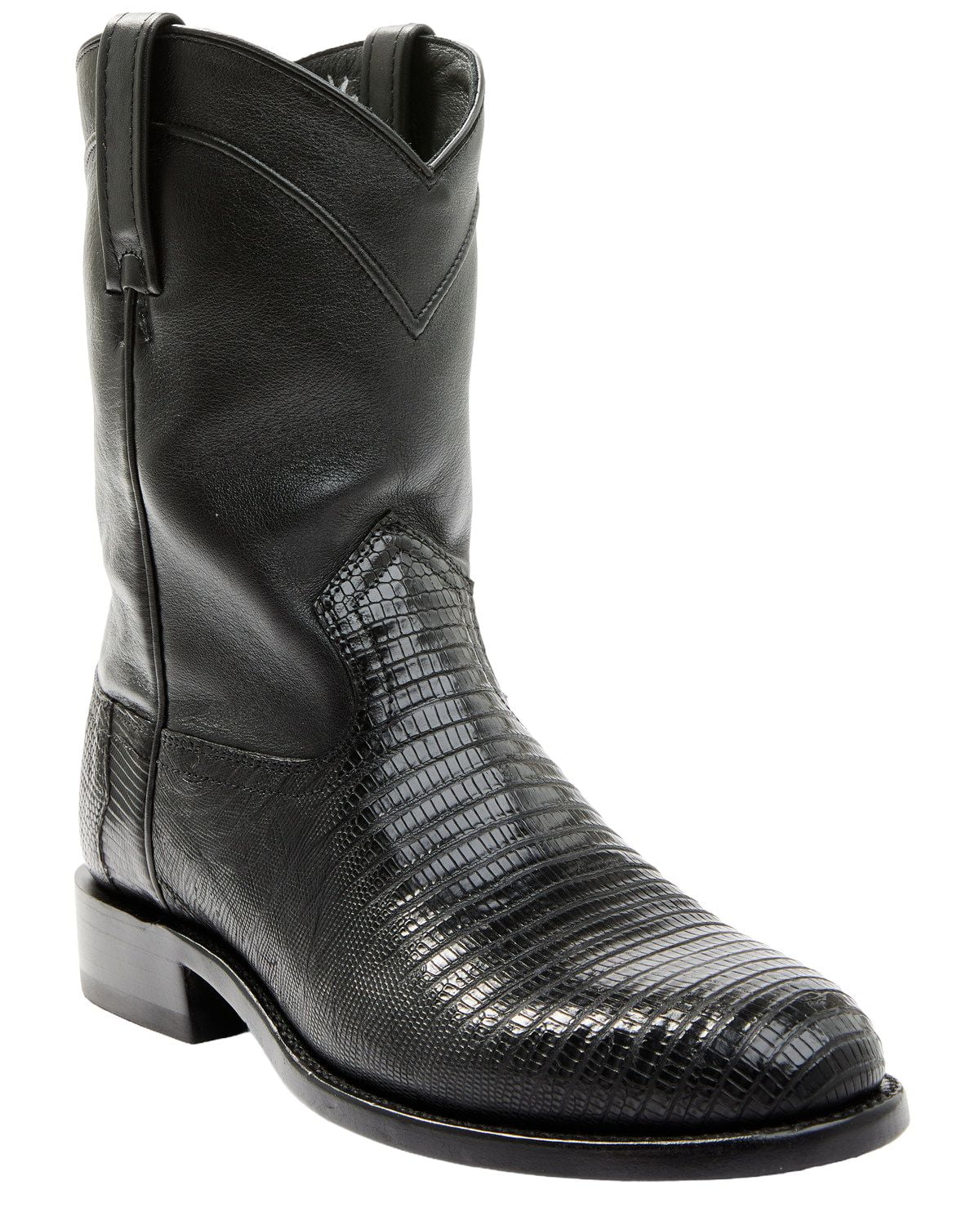 Cody James Black 1978 Men's Carmen Exotic Teju Lizard Roper Boot Medium Toe Black 13 D - Walmart.com