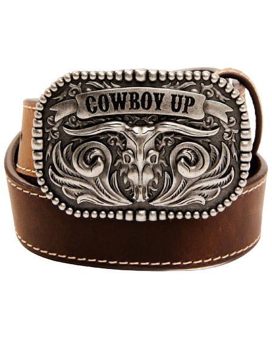 Cody James Boys' Cowboy Up Western Belt - CJBASP21BT10 28 - Walmart.com