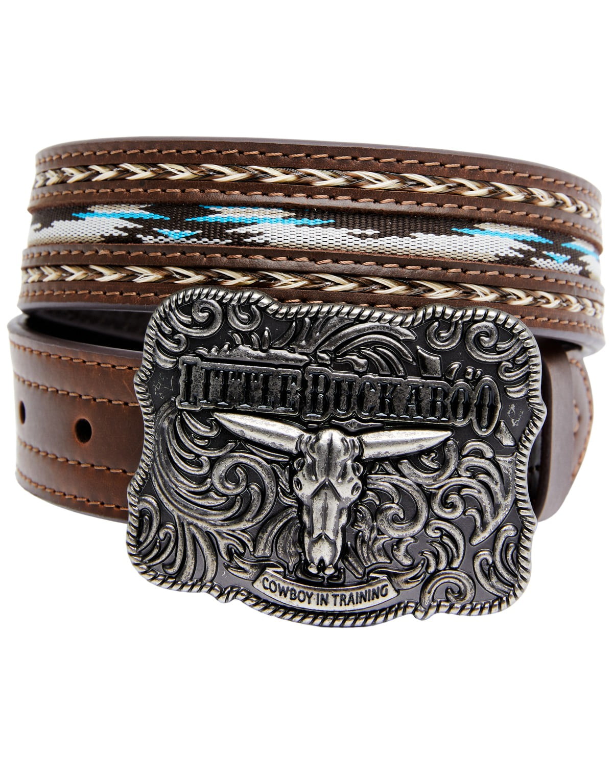 Cody James Boys' Lil Buckaroo Ribbon Belt - CJBASP21BT1 26 - Walmart.com