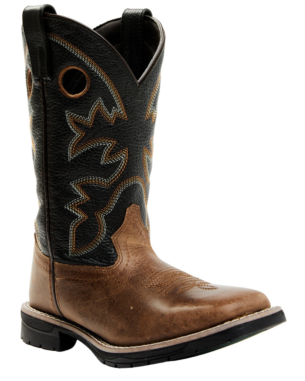 Cody James Boys' Little Knox Western Boot Broad Square Toe - 43893 3 D ...