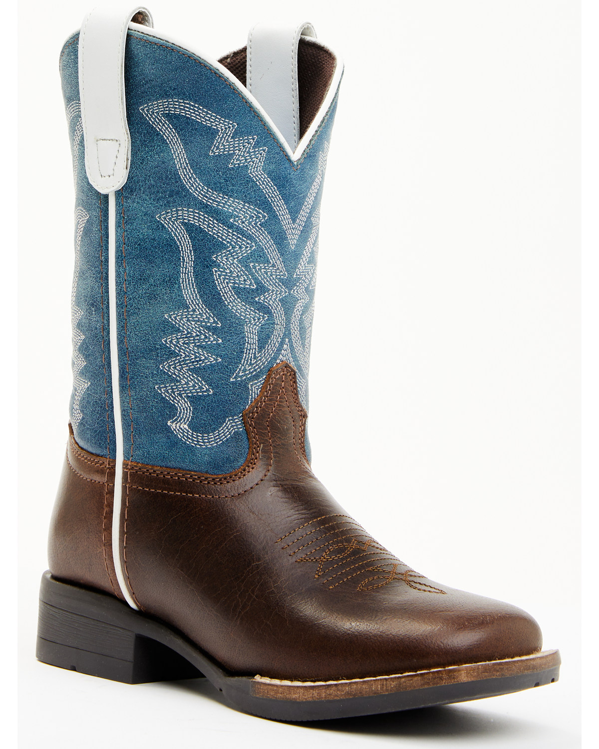Cody James Boys' Walker Western Boot Broad Square Toe - BCBSP23P5 13 D ...