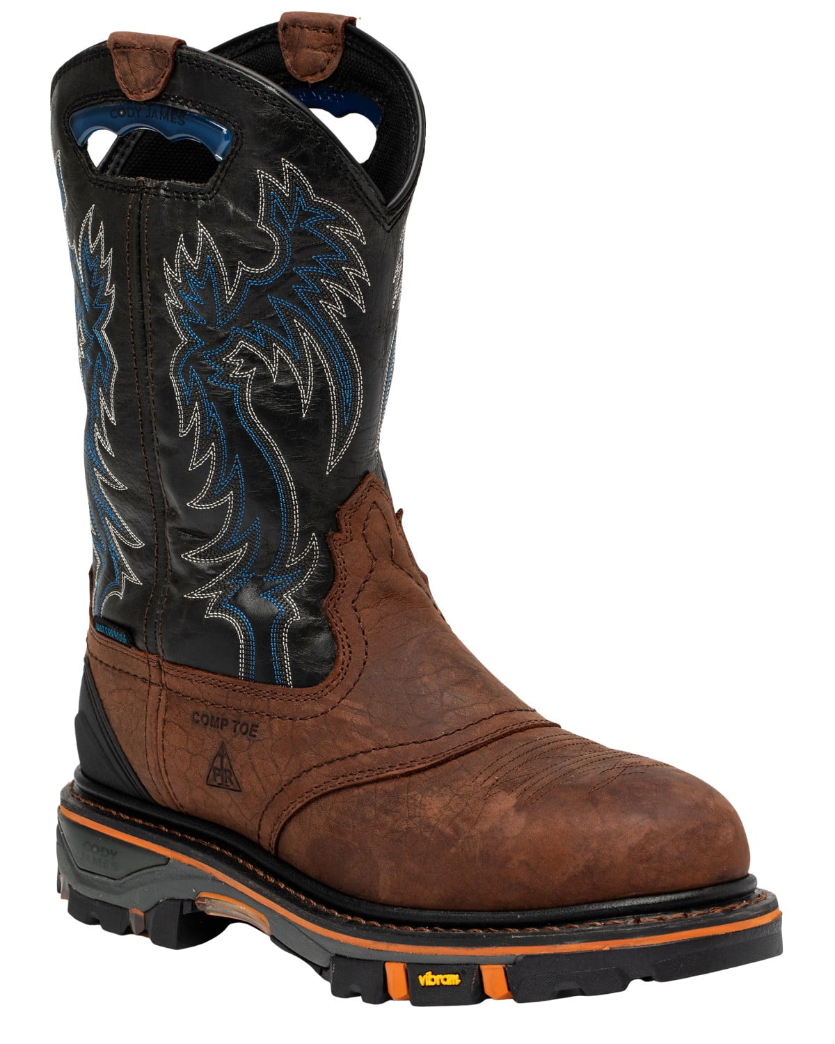 Cody James Men S 11 Decimator Waterproof Western Work Boot Nano Drp