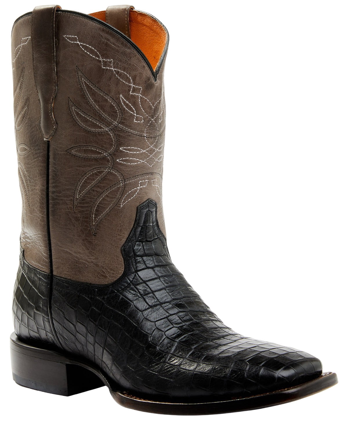 Cody James Men's Alligator Print Western Boot Broad Square Toe - RC1089 ...