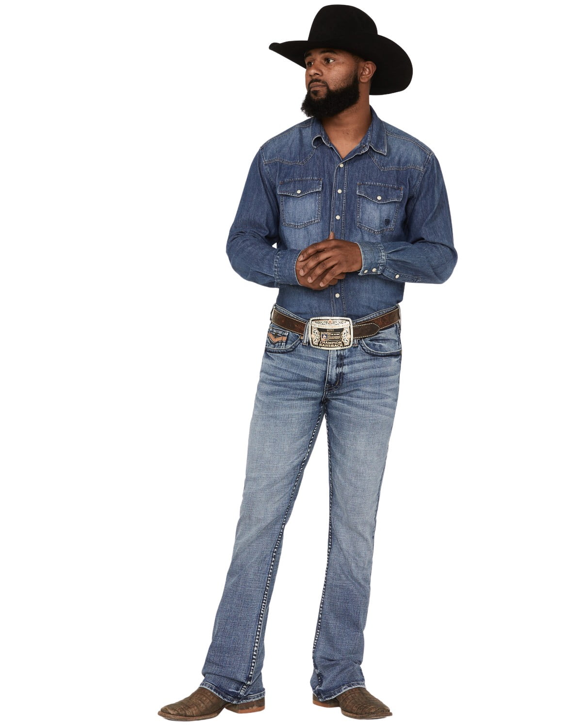 Cody James Men's Colt Stretch Slim Bootcut Jeans - CJSP22J62 38W x 36L ...