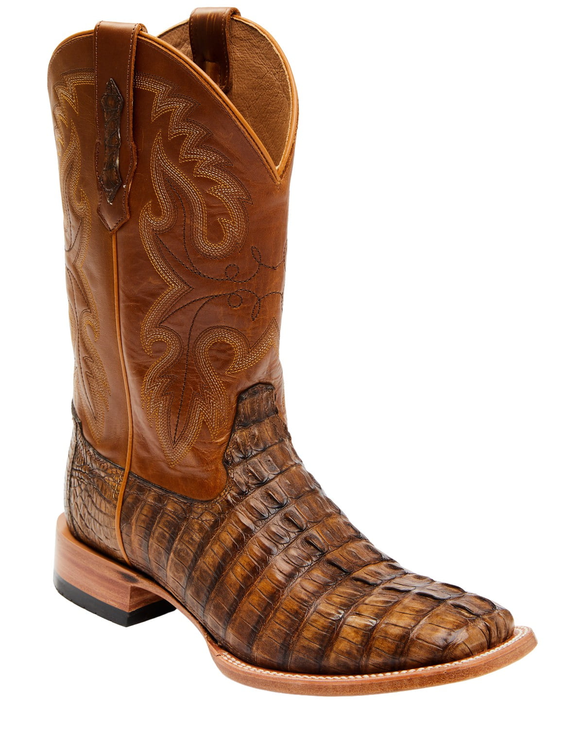Cody James Men's Exotic Caiman Tail Skin Western Boot Broad Square Toe ...