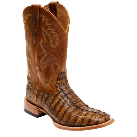 Cody James Men's Exotic Caiman Tail Skin Western Boot Broad Square Toe ...