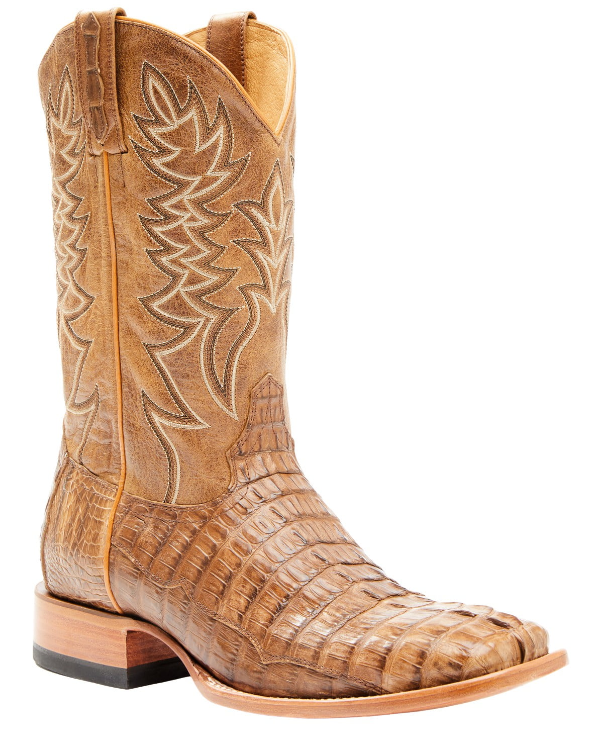 Cody James Men's Exotic Caiman Tail Western Boot Broad Square Toe ...