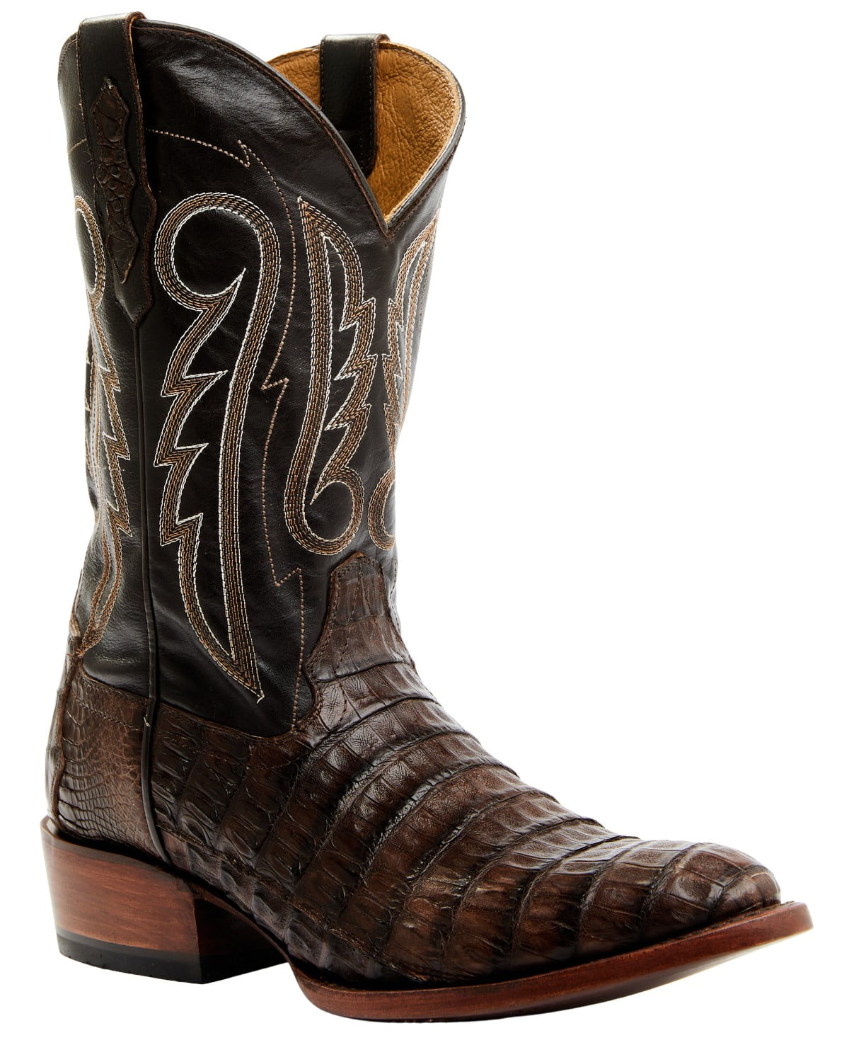 Cody James Men's Exotic Caiman Western Boot Round Toe - BBE4521-01 12 D ...