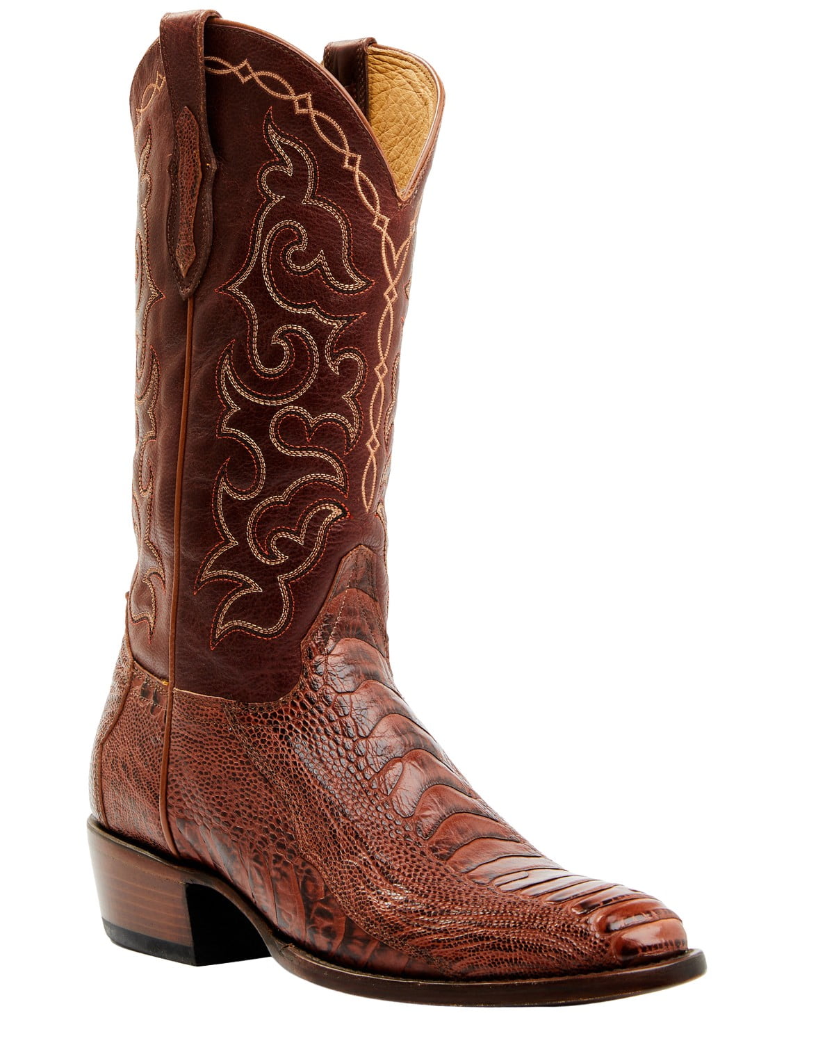 Cody James Men's Exotic Ostrich Western Boot Round Toe - BBME-201 12 D ...
