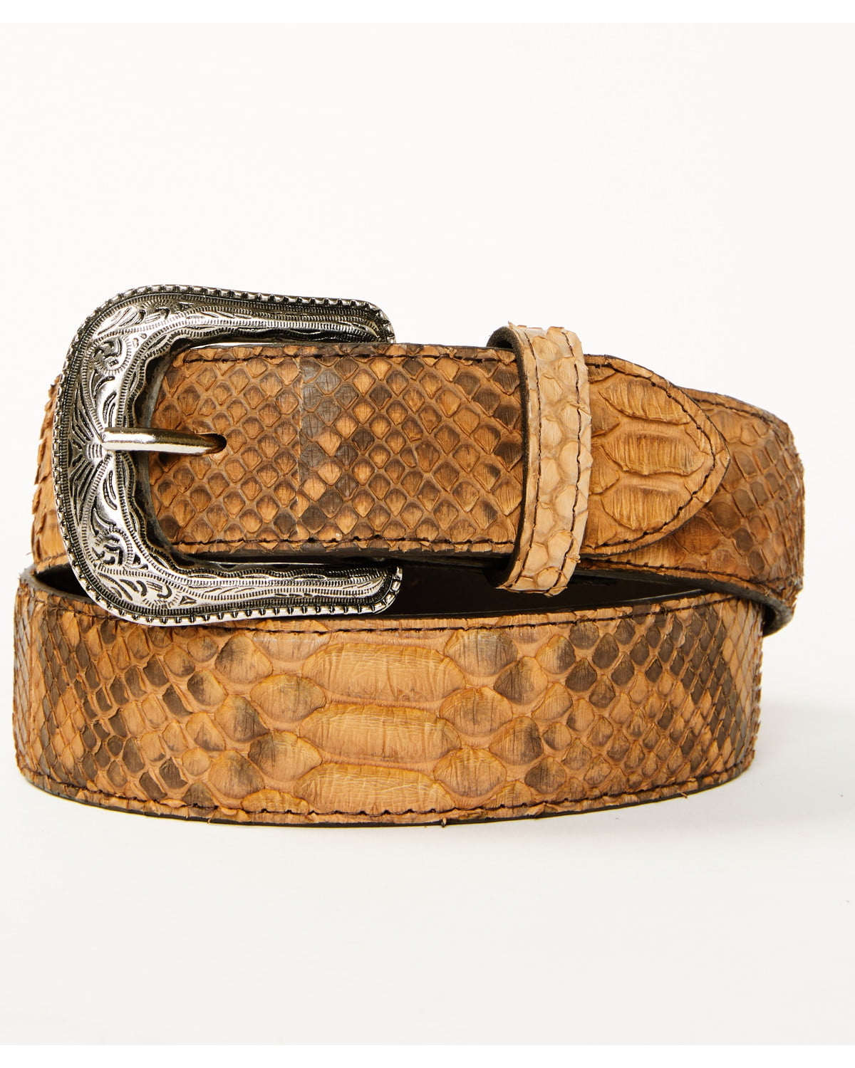 Cody James Men's Exotic Python Belly Belt - CJAHO24BT26-PYTH 40 ...