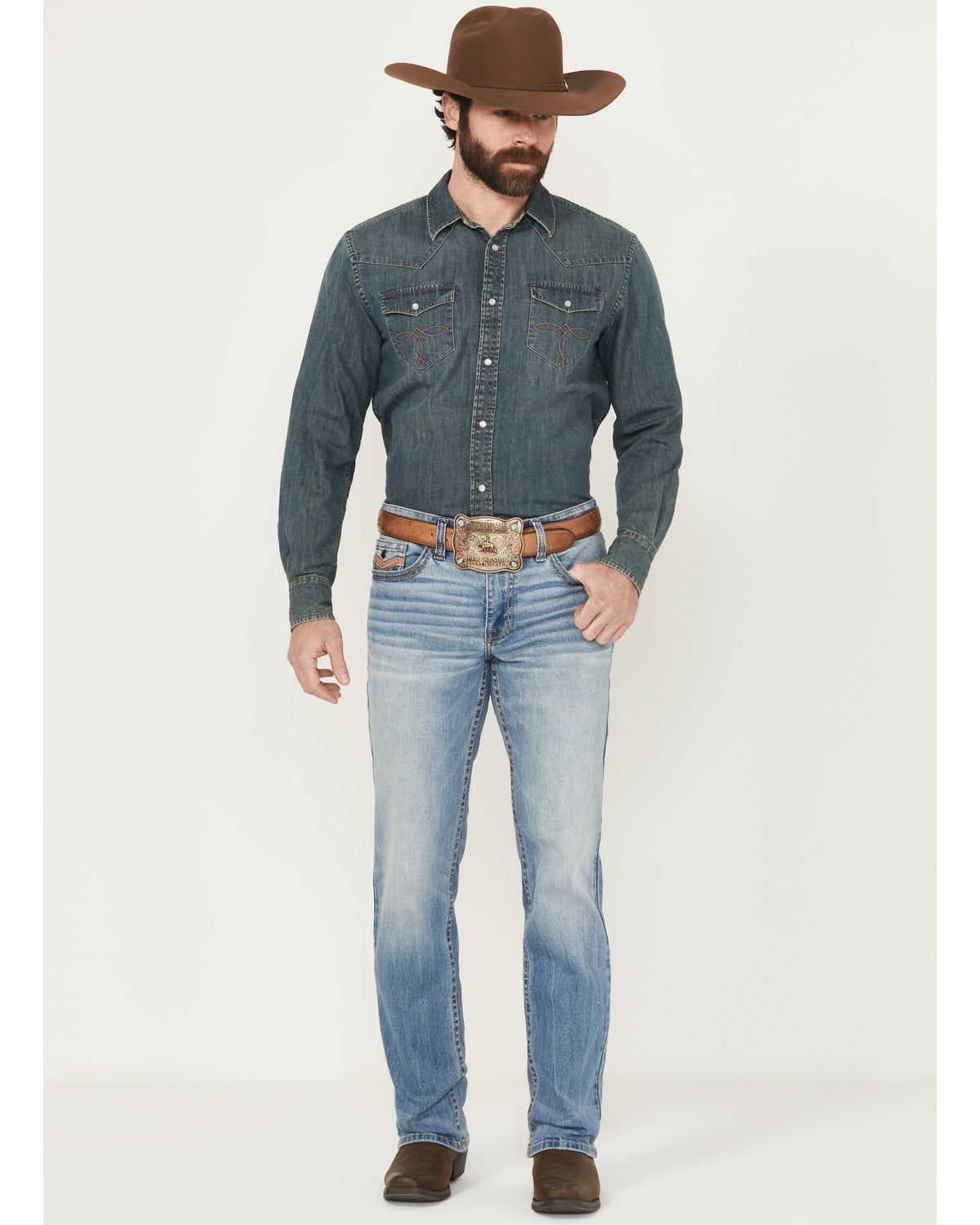 Cody James Men's Gunner Wash Jackson Slim Straight Stretch Denim Jeans ...