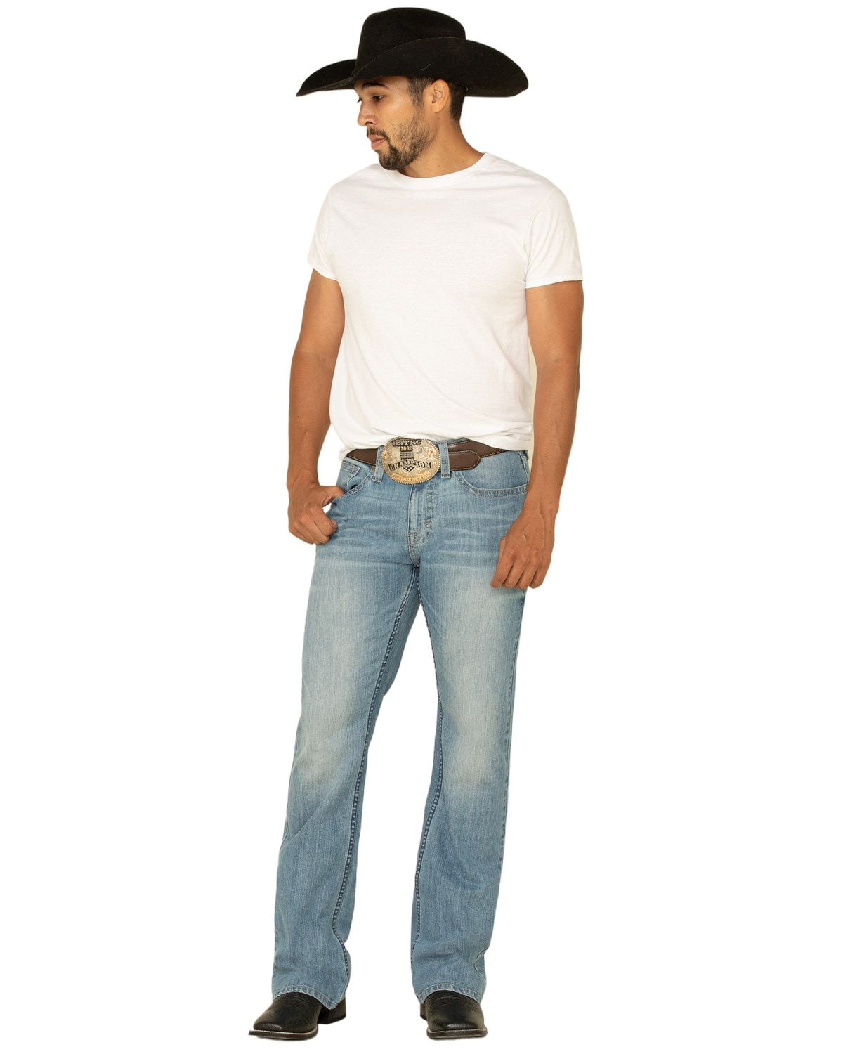 Cody James Men's Hamshackle Wash Duke Relaxed Bootcut Stretch Denim ...