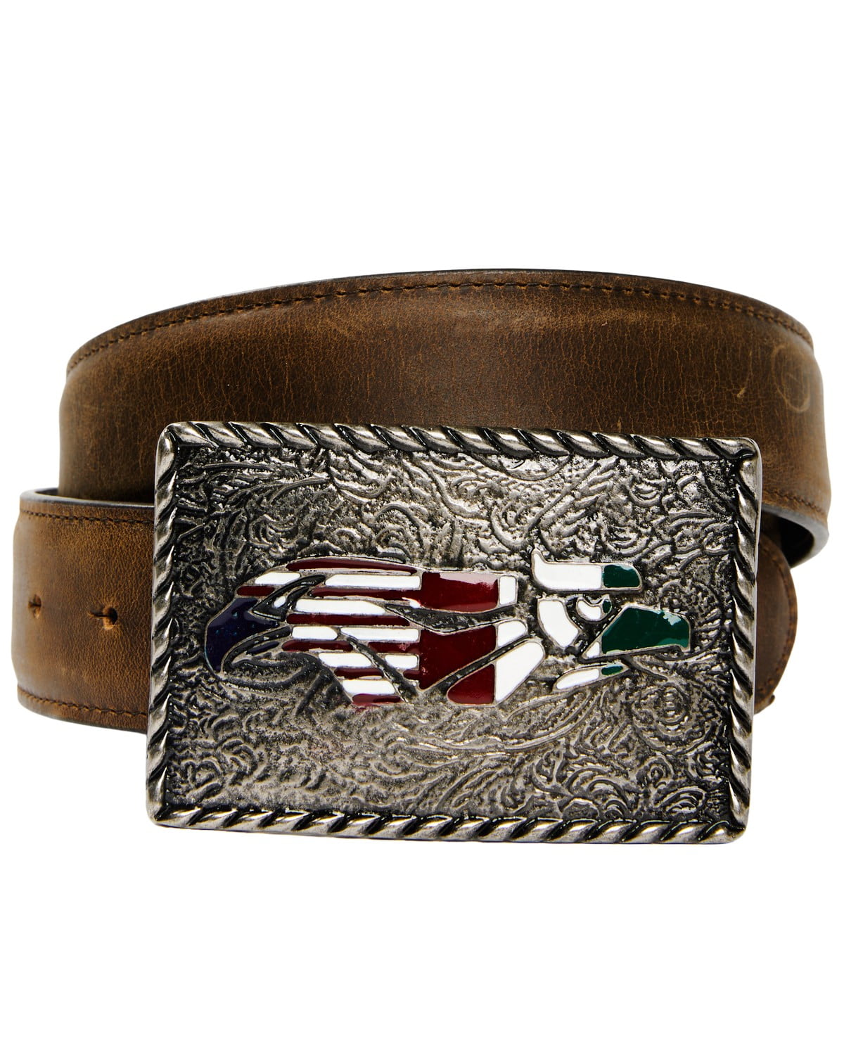 Cody James Men's Hecho En Mexico Novelty Buckle Belt - CJASP23BT6 34 ...
