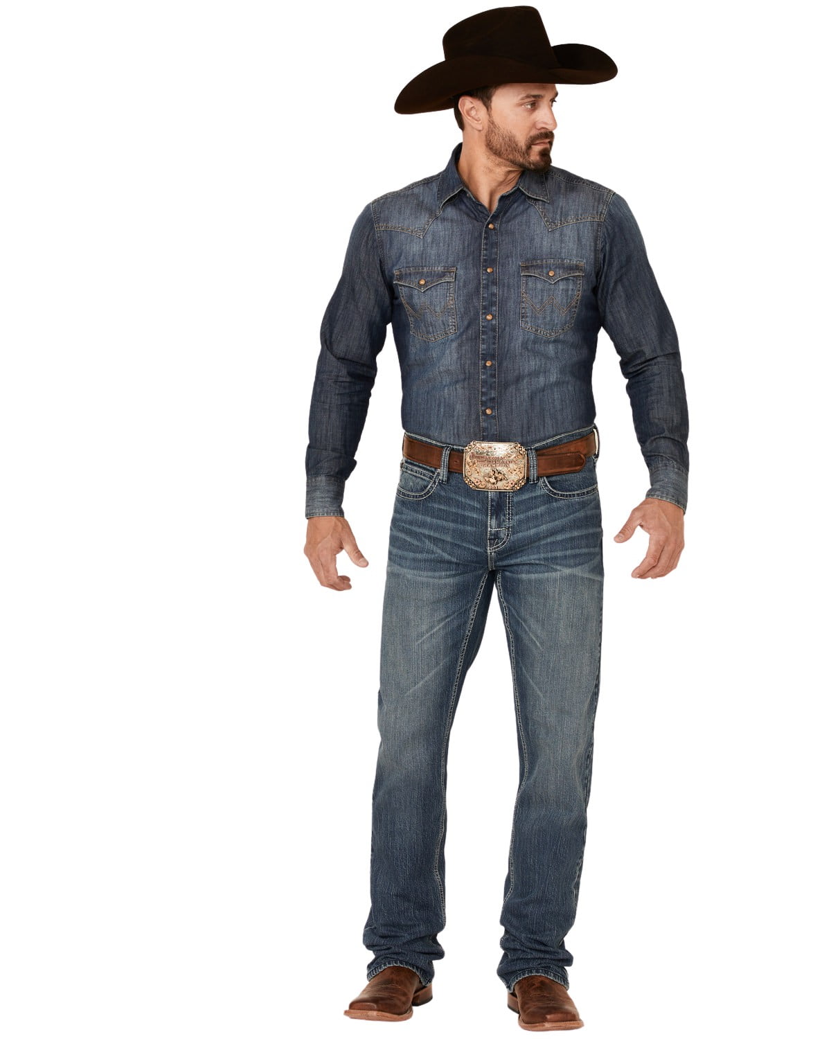 Cody James Men's Hide Out Med Stretch Stackable Straight Jeans ...