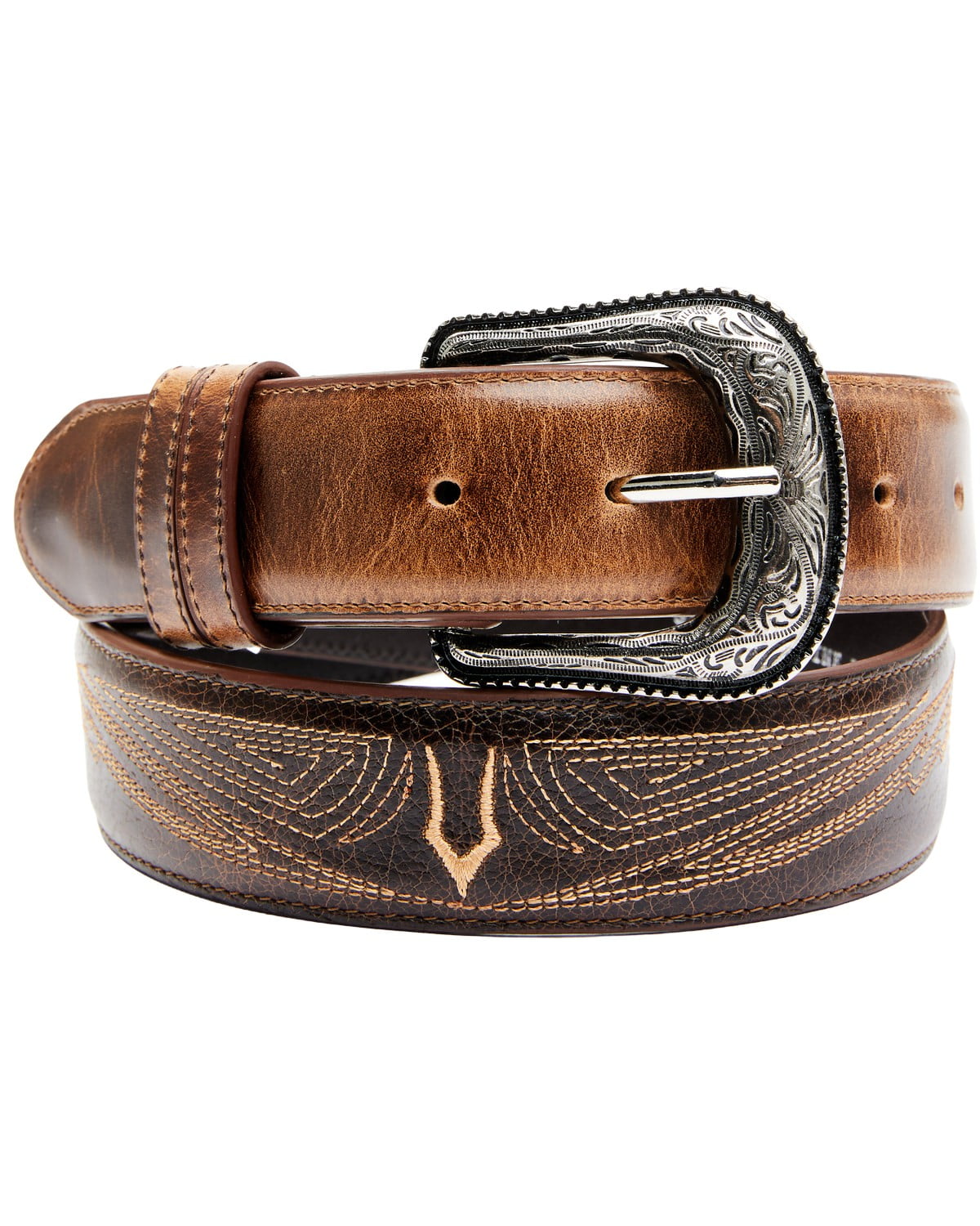 Cody James Men's Honey Western Belt - CJASP21BT13 38 - Walmart.com