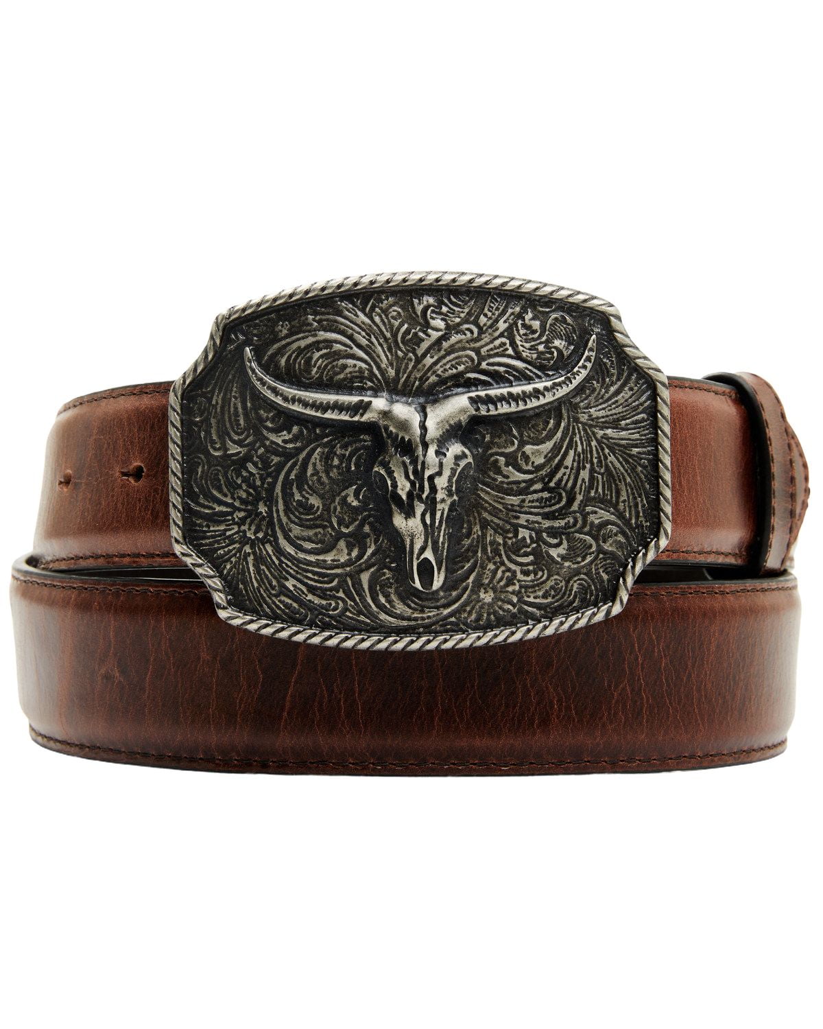 Cody James Men's Longhorn Scroll Buckle Belt - CJASP22BT1 34 - Walmart.com