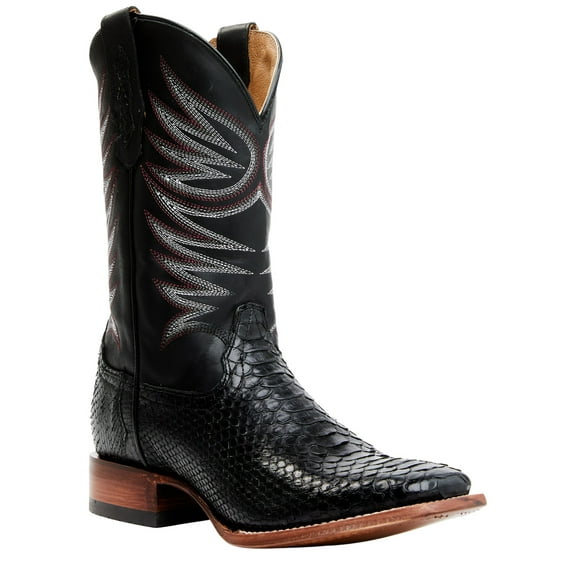 Cody James Men's Matte Python Exotic Western Boot Broad Square Toe ...