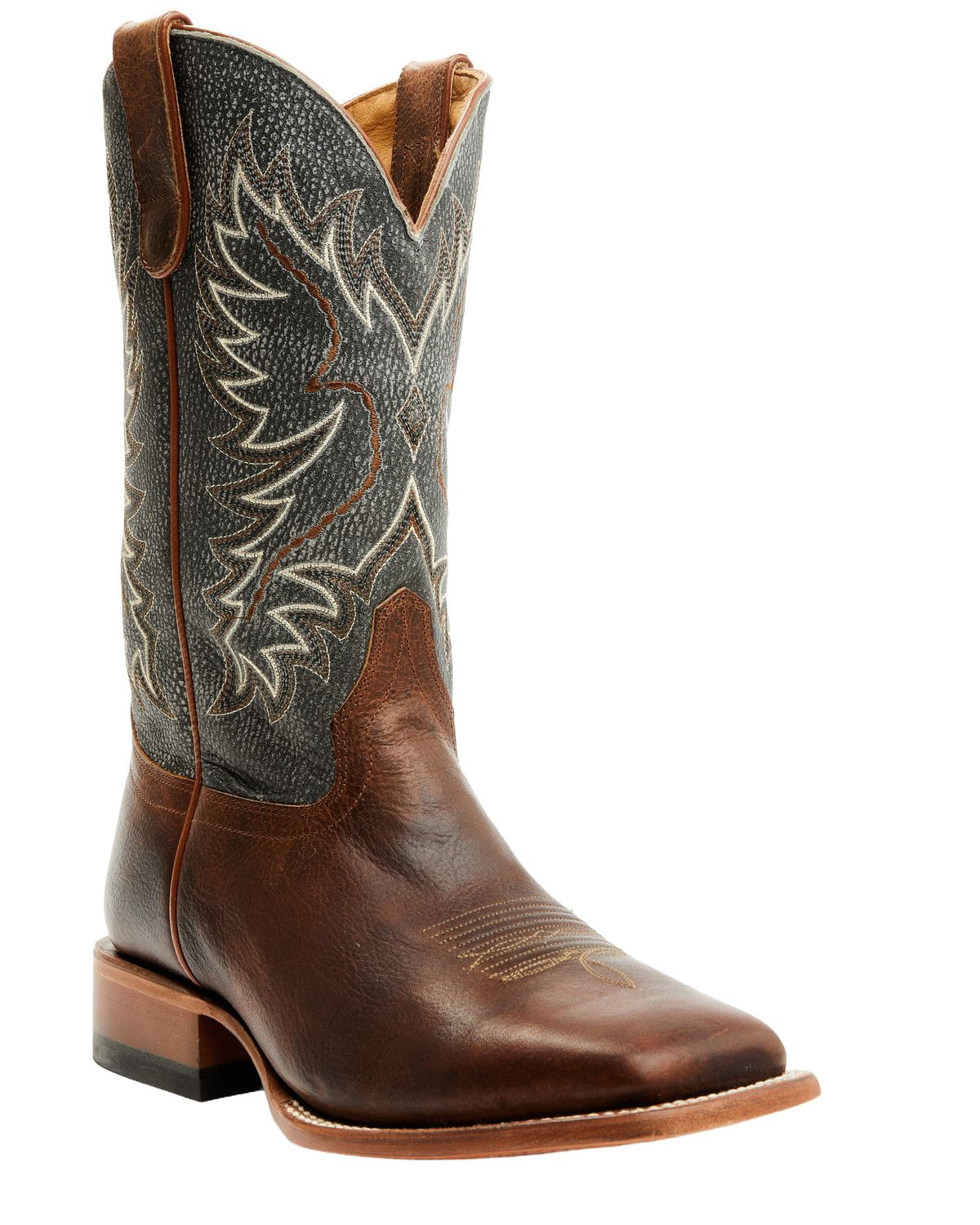 Cody James Men's Montana Western Boot Broad Square Toe Brown 14 D(M) US ...