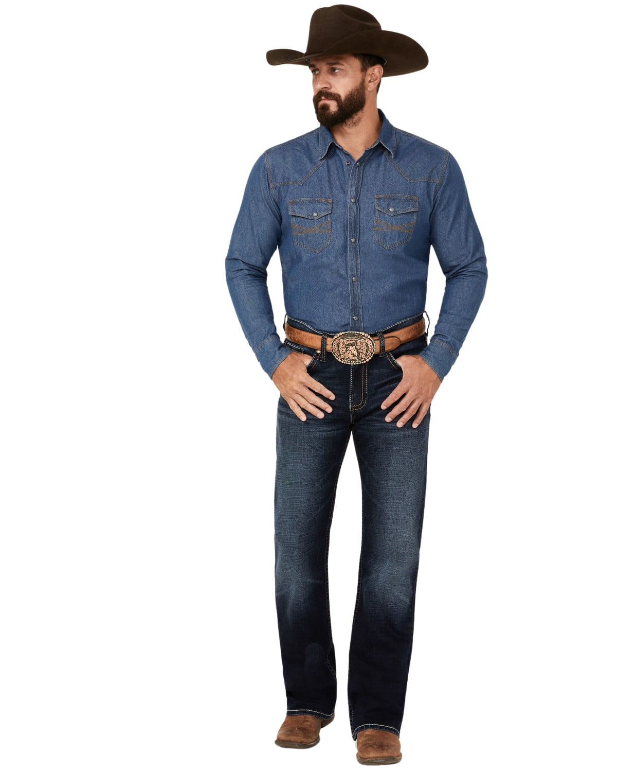 Cody James Men's Men'S Palomino Wash Duke Relaxed Bootcut Stretch Denim ...
