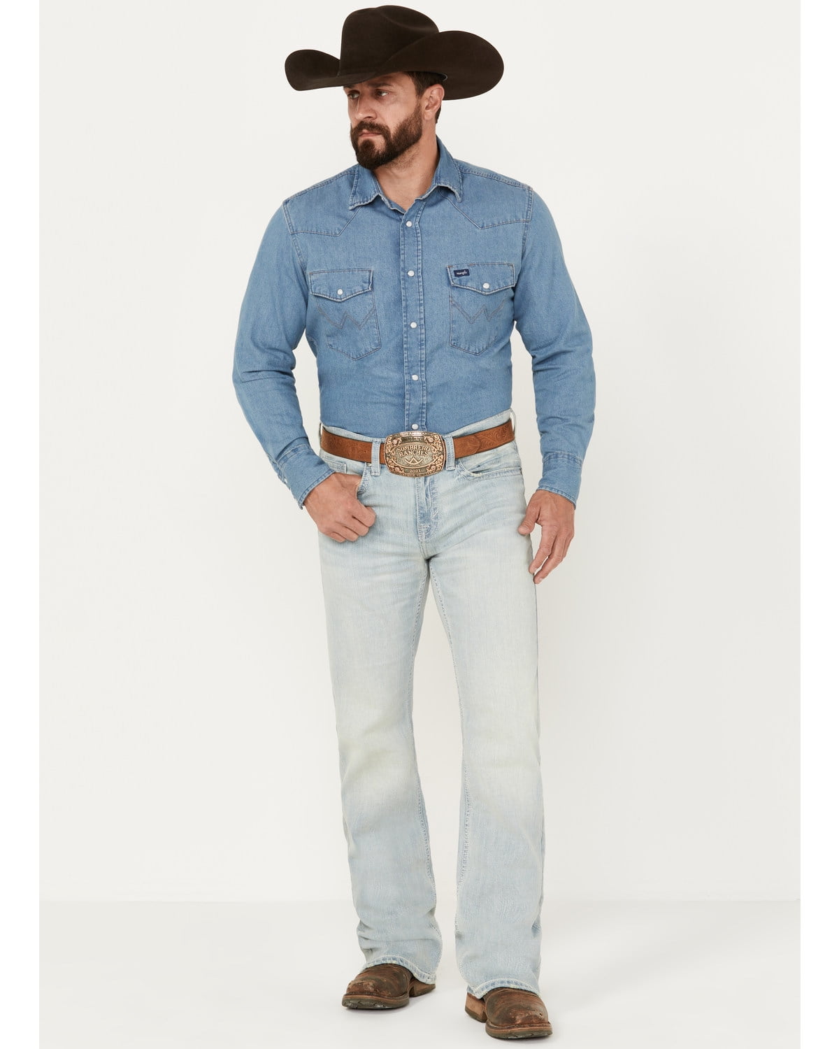 Cody James Men's Wyatt Slim Bootcut Stretch Denim Jeans - CJSU23J83-LTW ...