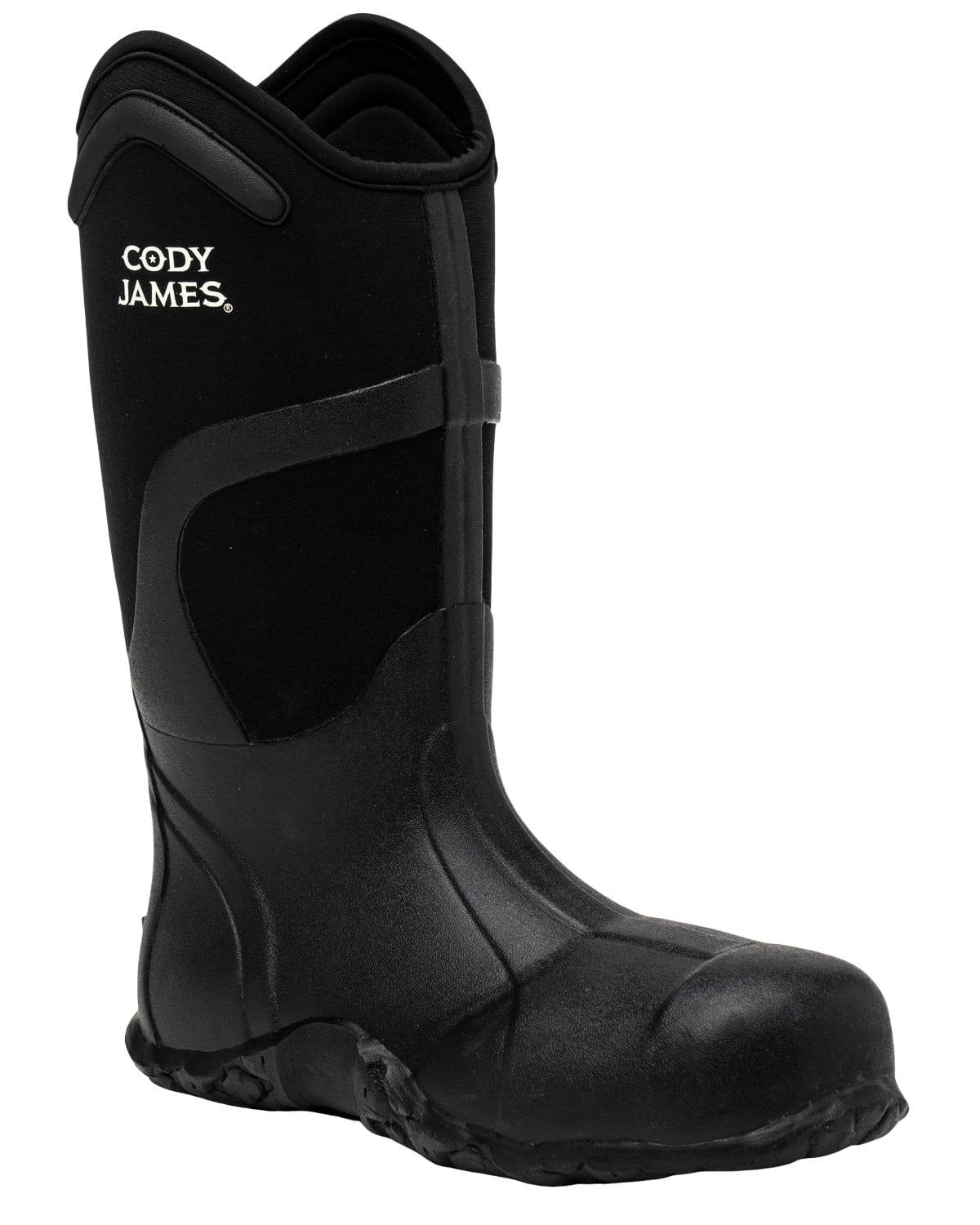 Cody James Men's 11" Rubber Work Boot Soft Toe - BCJFA19W12-SFT 15 D(M ...