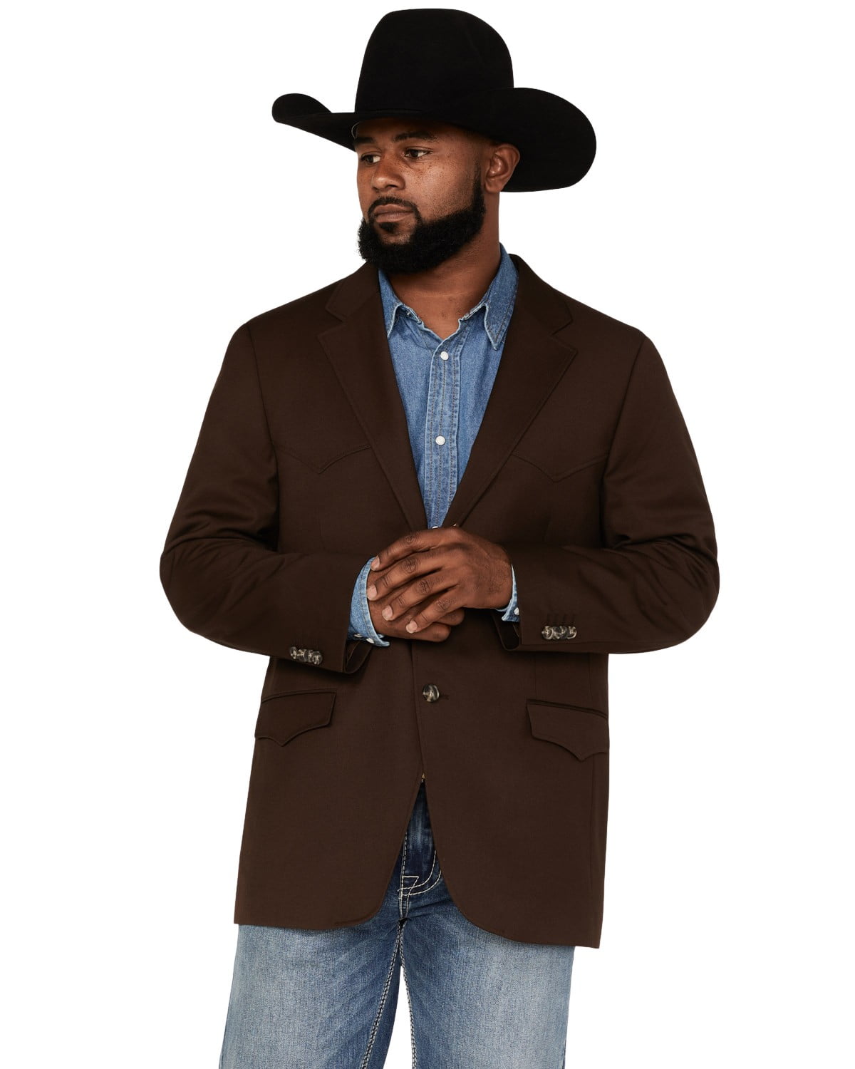 Cody James Men's Tennessee Sportcoat - CJRF21F06-BRN 40 LNG US ...