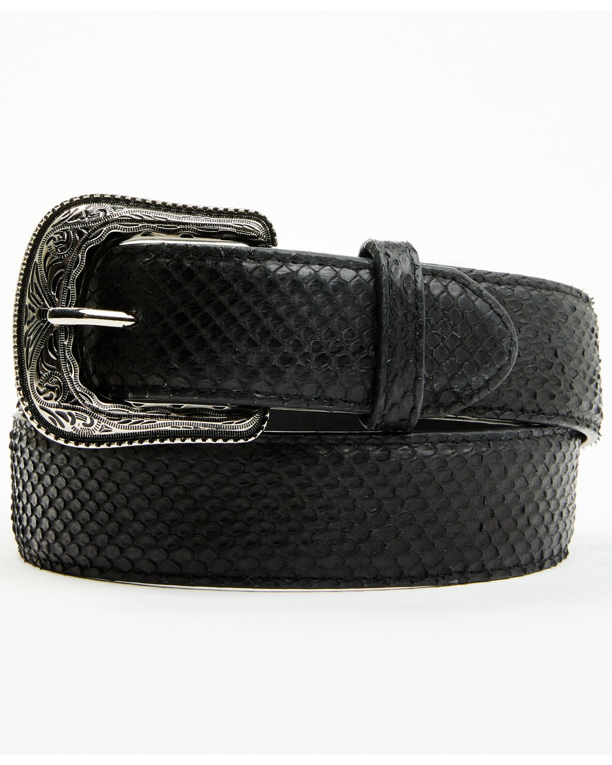Cody James Men's Tyrell Exotic Python Leather Belt - CJAHO24BT4-BLK 36 ...