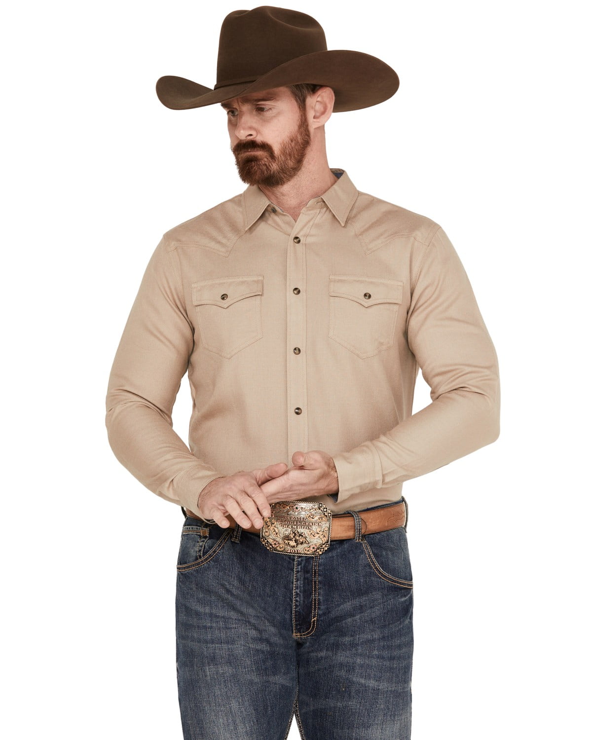 Cody James Men's Wooly Mammoth Western Long Sleeve Shirt - CJHO22W11 ...