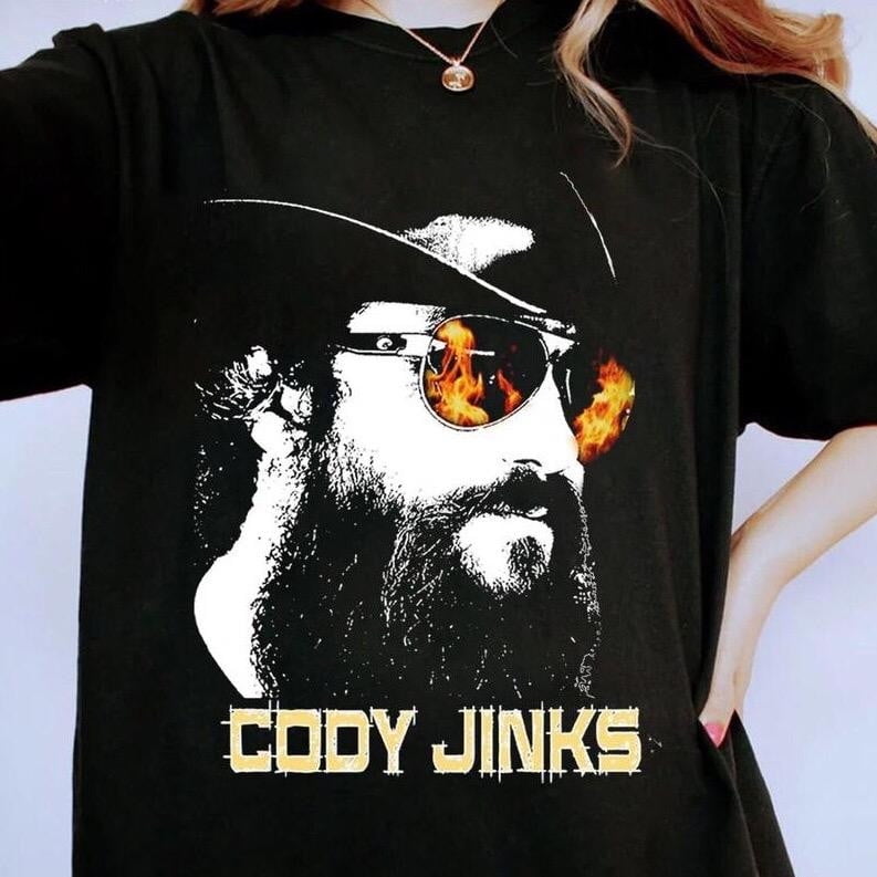 Cody Jinks Gift For Fans Black T-Shirt Cotton All Size - Walmart.com