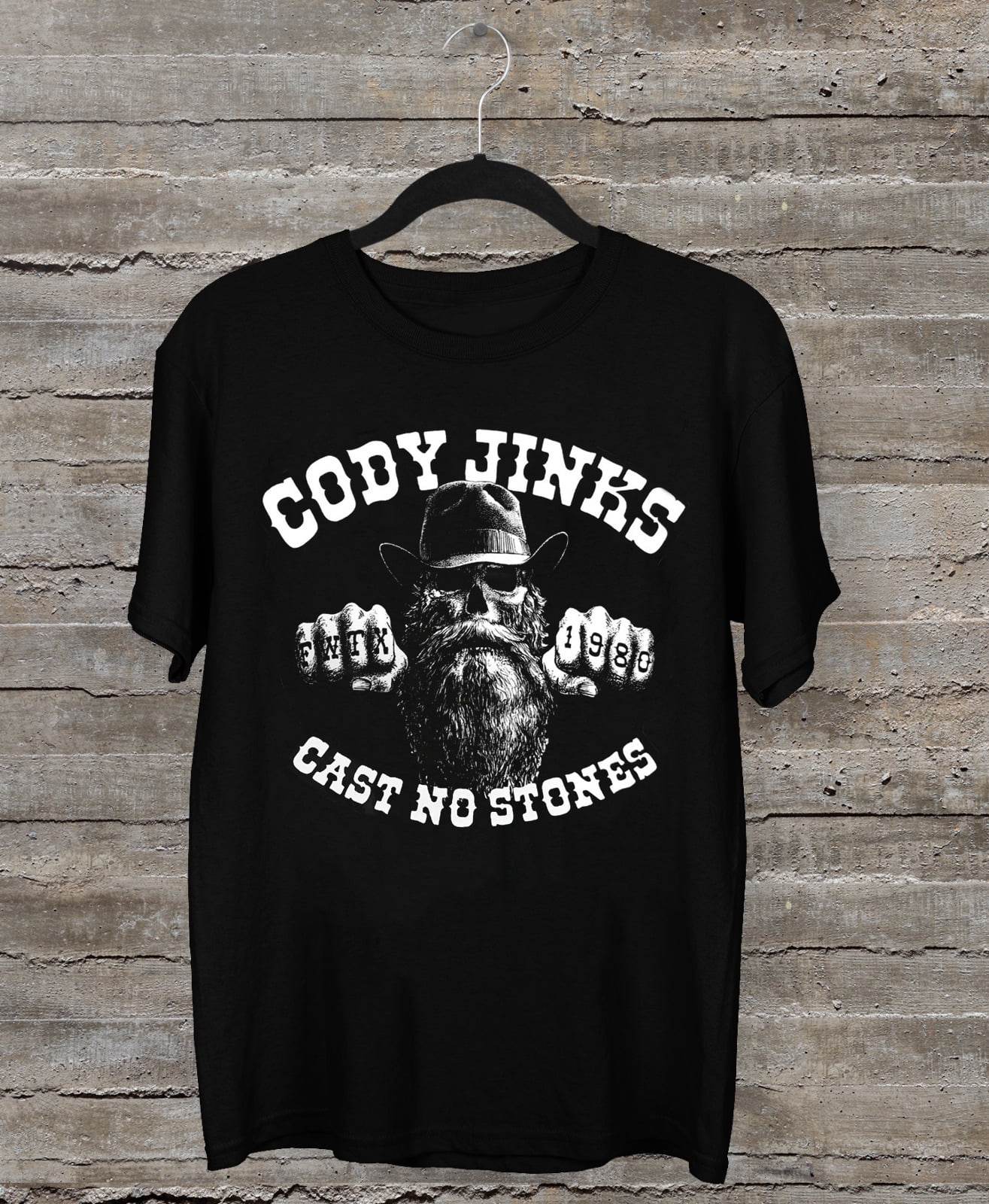 Cody Jinks Logo T-Shirt Black All Size Unisex Shirt KH1744 - Walmart.com