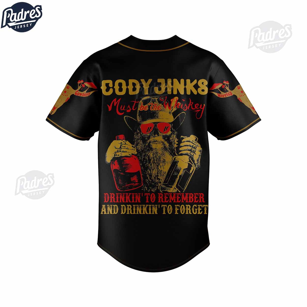 Cody Jinks Singer Baseball Jersey Shirt - Walmart.com