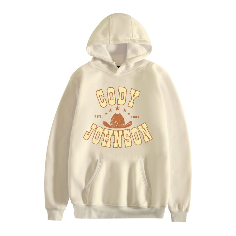 Cody Johnson The Leather Tour Merch Unisex Oversized Fleece Hoodie ...