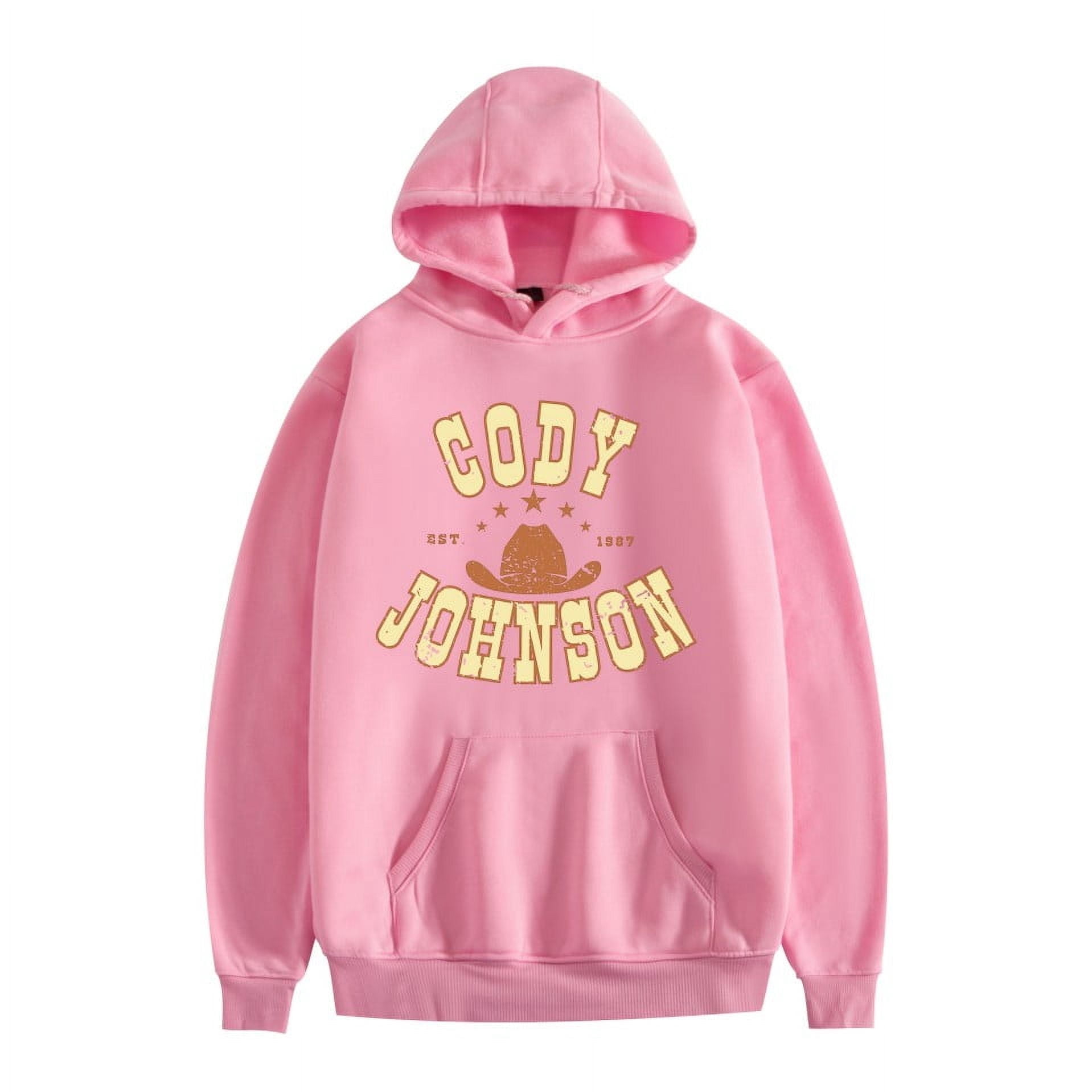 Cody Johnson The Leather Tour Merch Unisex Oversized Fleece Hoodie ...