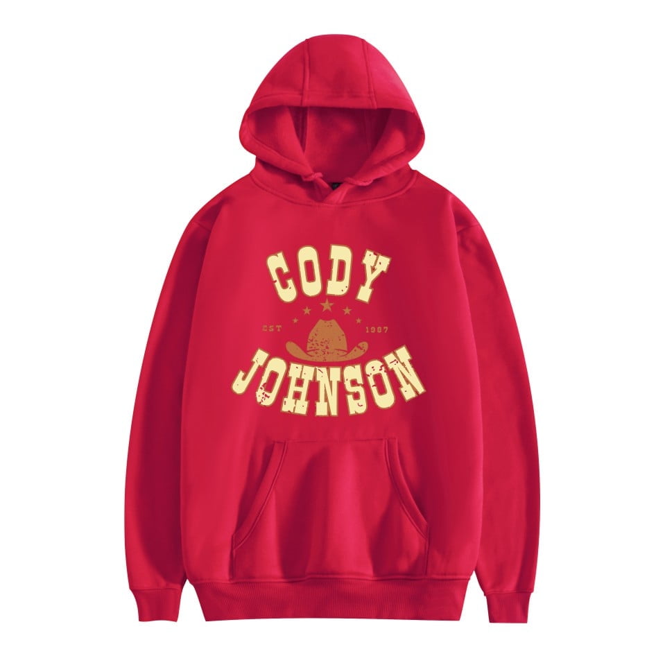 Cody Johnson The Leather Tour Merch Unisex Oversized Fleece Hoodie ...