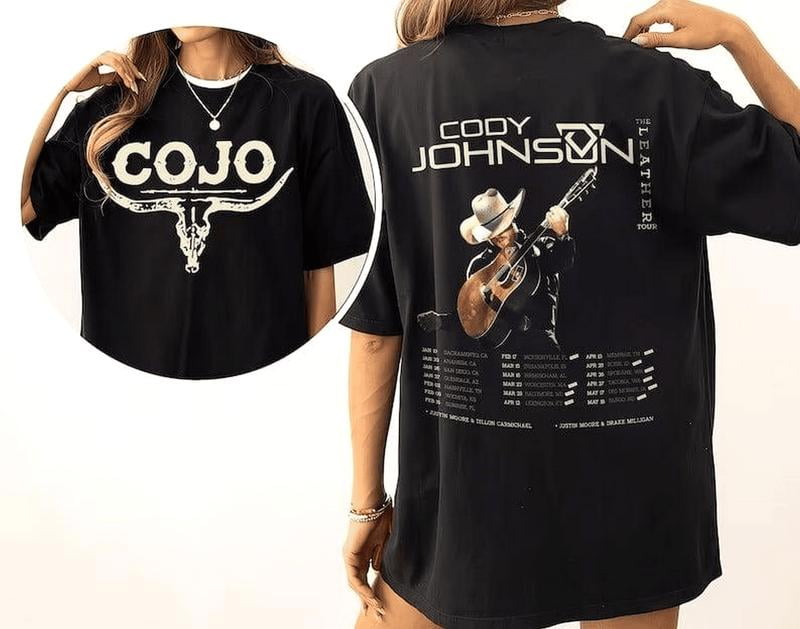 Cody Johnson Tour 2024 . Country Music Cojo Unis1x . Unis1x Cotton T11 ...