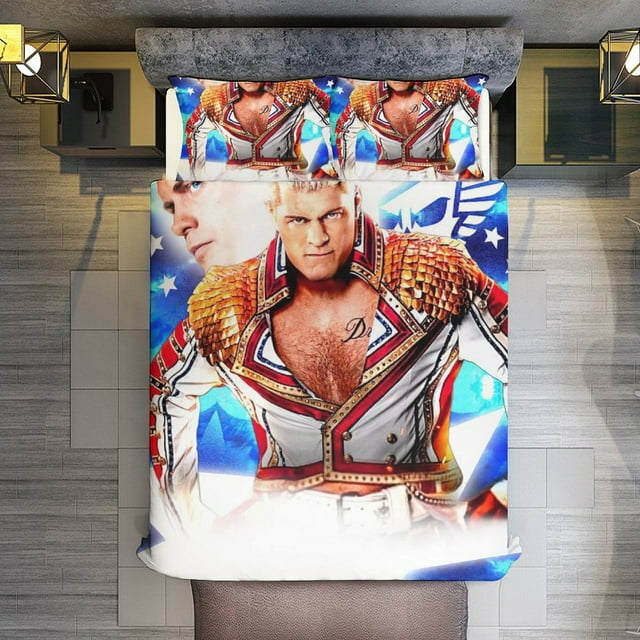 Cody Rhodes 3-Piece Comforter Set for Bedroom, Cody Rhodes Bedding Set ...
