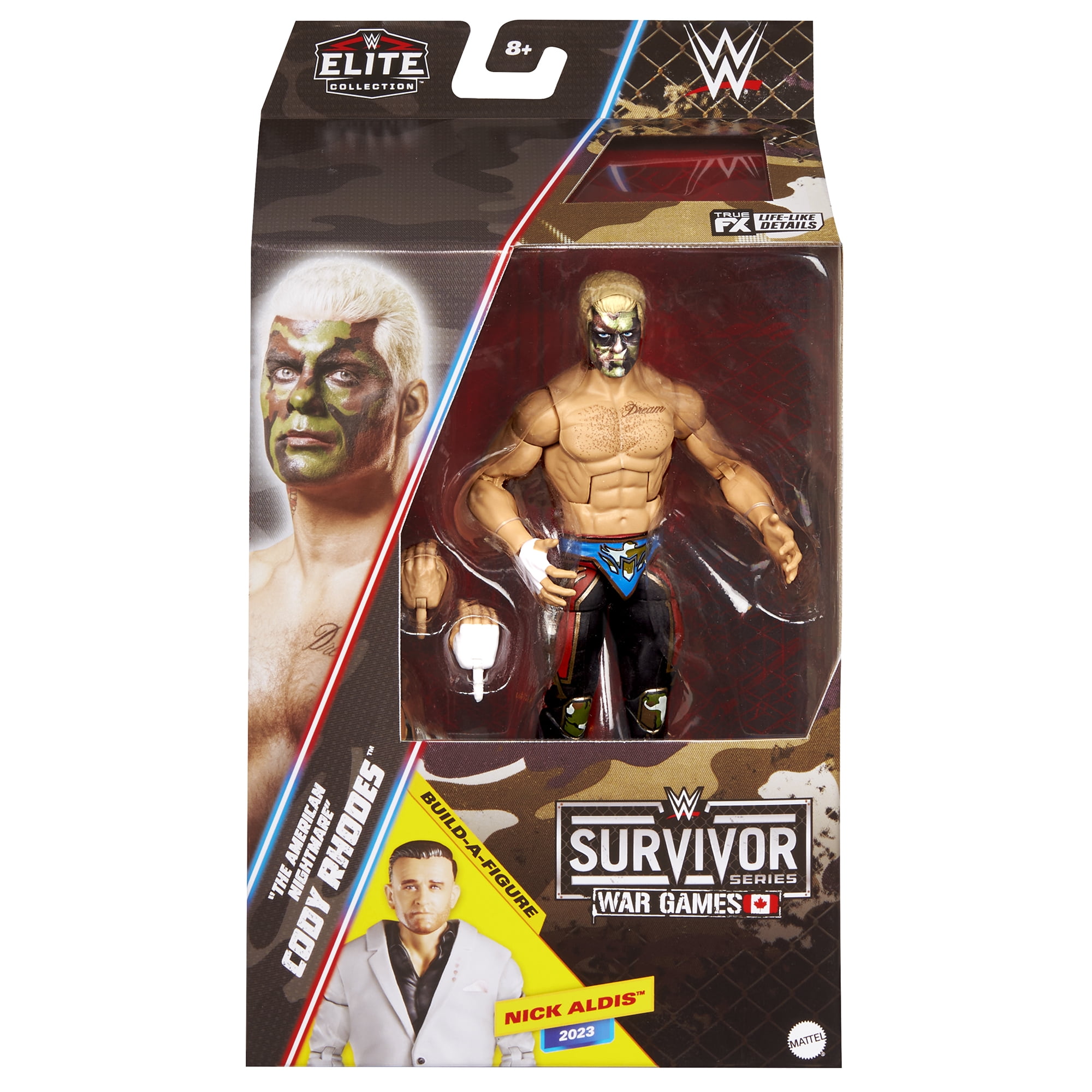 Wwe Action Figure 2025 WWE Mattel Elite Collection Survivor Series 8 ...