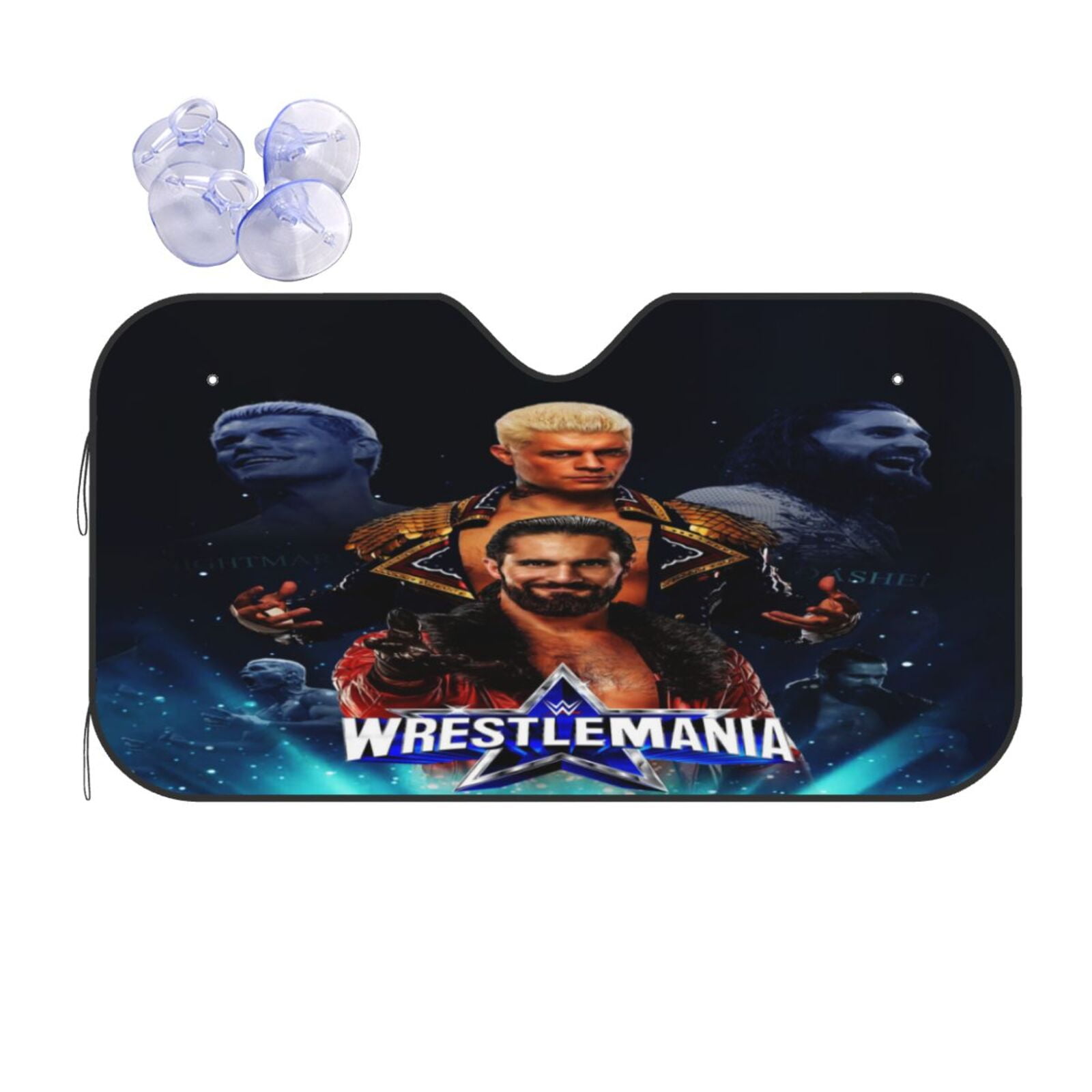 Cody Rhodes Car Sunshade Front Windshield Sun Shade Hardened Sun Visor ...