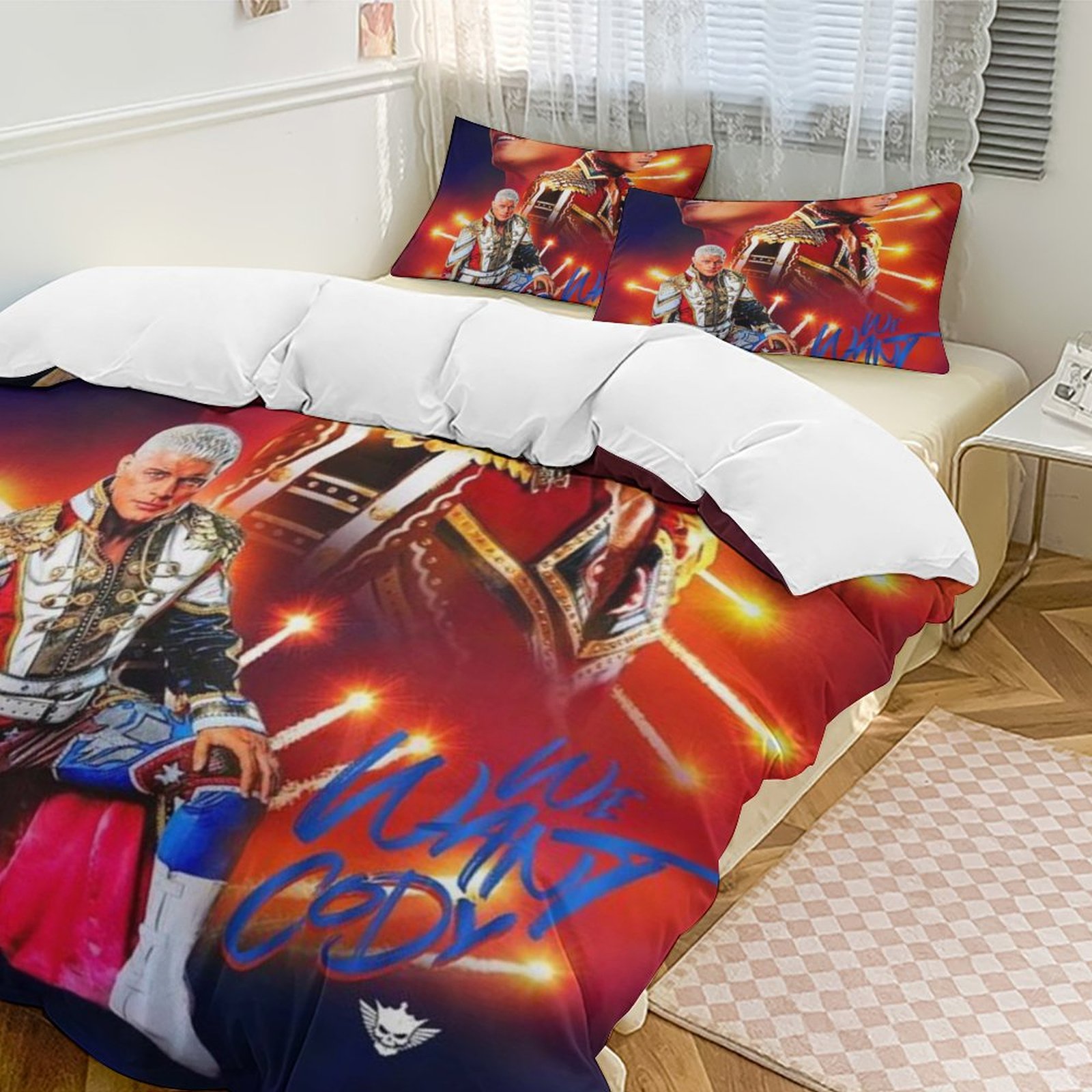 Cody Rhodes Comforter Set Full Size for Boys Kids Teens Bedding Set ...