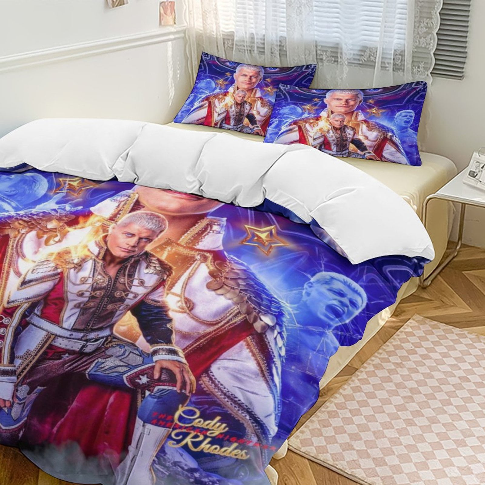 Cody Rhodes Comforter Set Full Size for Boys Kids Teens Bedding Set ...