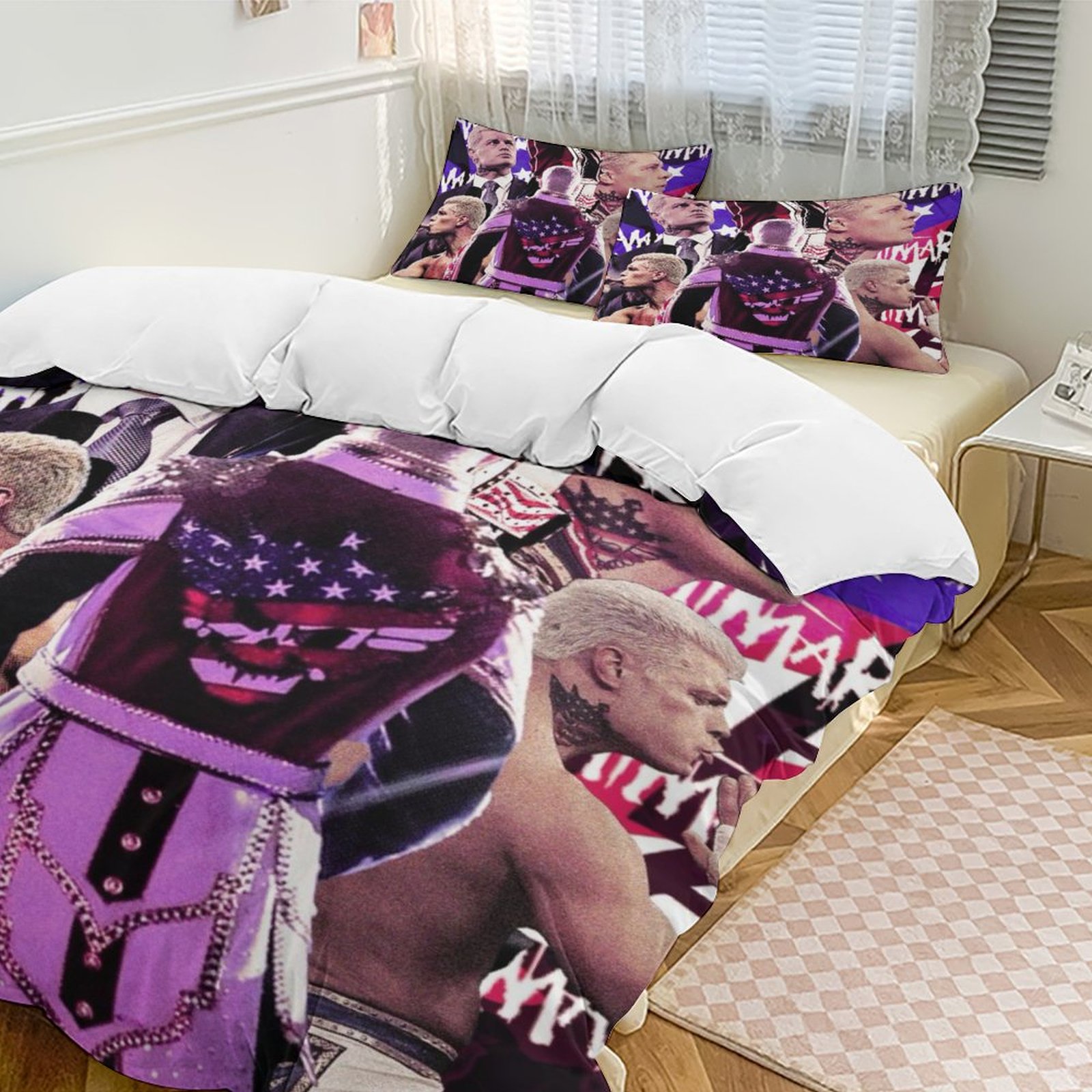 Cody Rhodes Comforter Set Full Size for Boys Kids Teens Bedding Set ...