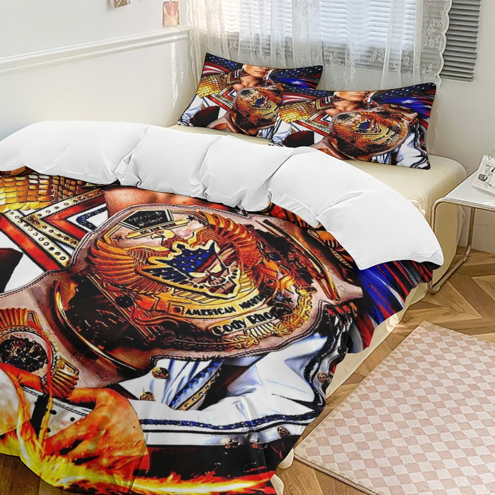 Cody Rhodes Comforter Set Full Size for Boys Kids Teens Bedding Set ...