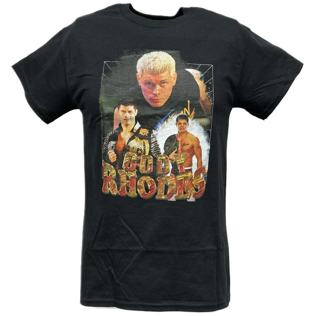 Cody Rhodes Intensity Mens Black T-shirt AEW WWE - Walmart.com