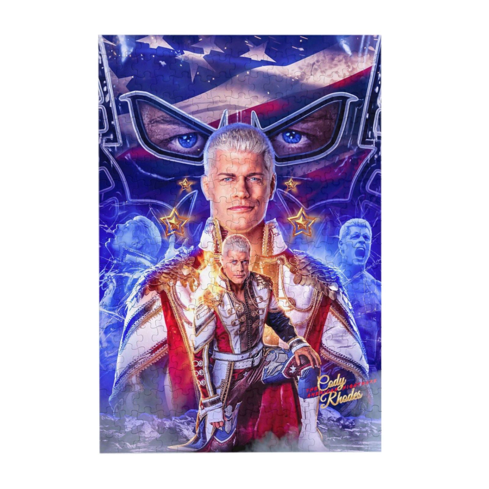 Cody Rhodes Jigsaw Puzzles Cartoon Jigsaw Puzzle Funny Puzzles for Home ...