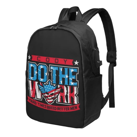 Cody Rhodes Laptop Backpack, Daypack Backpack For Work College, Extra ...