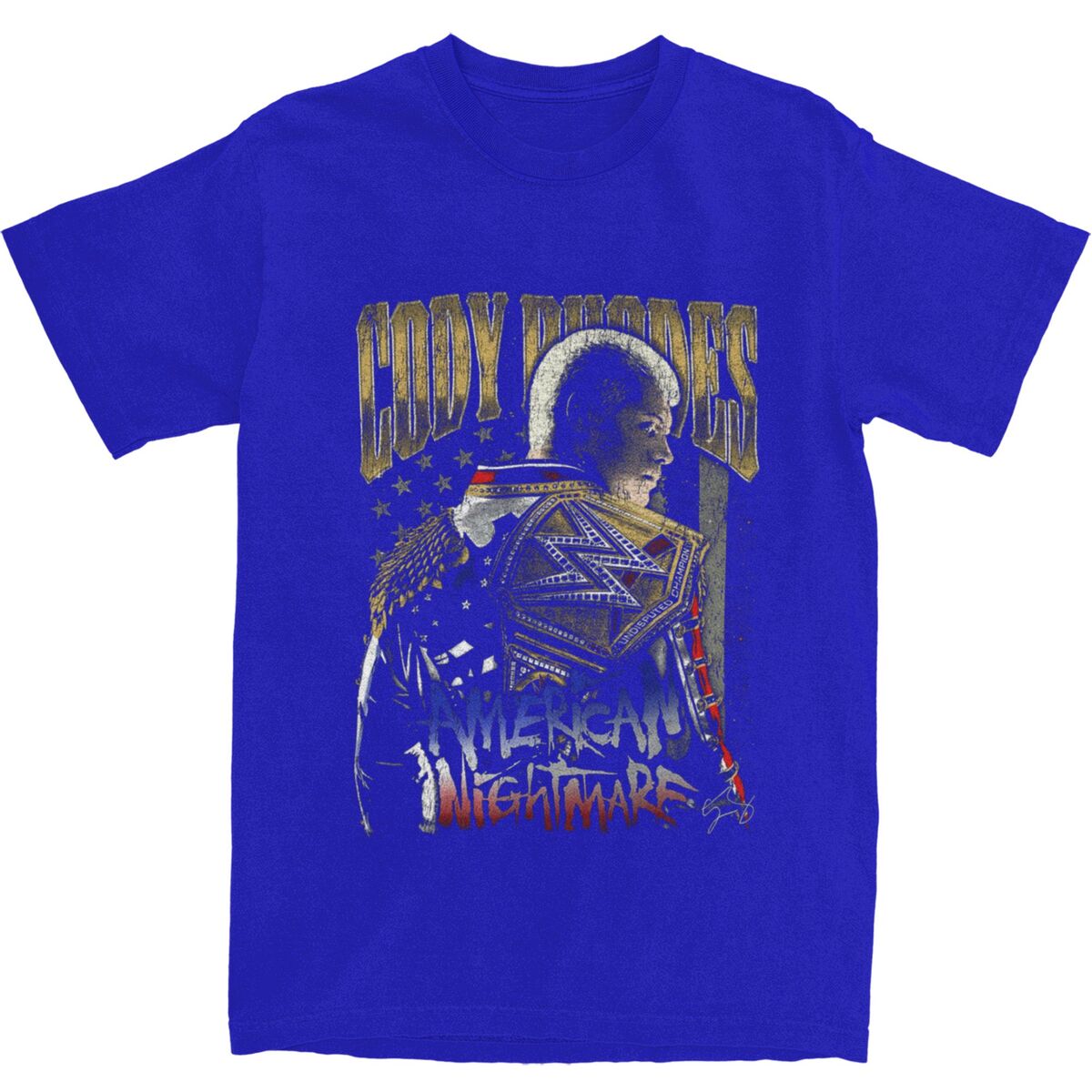 Cody Rhodes Merch Outfit The American Nightmare T Shirt for Men Cotton ...