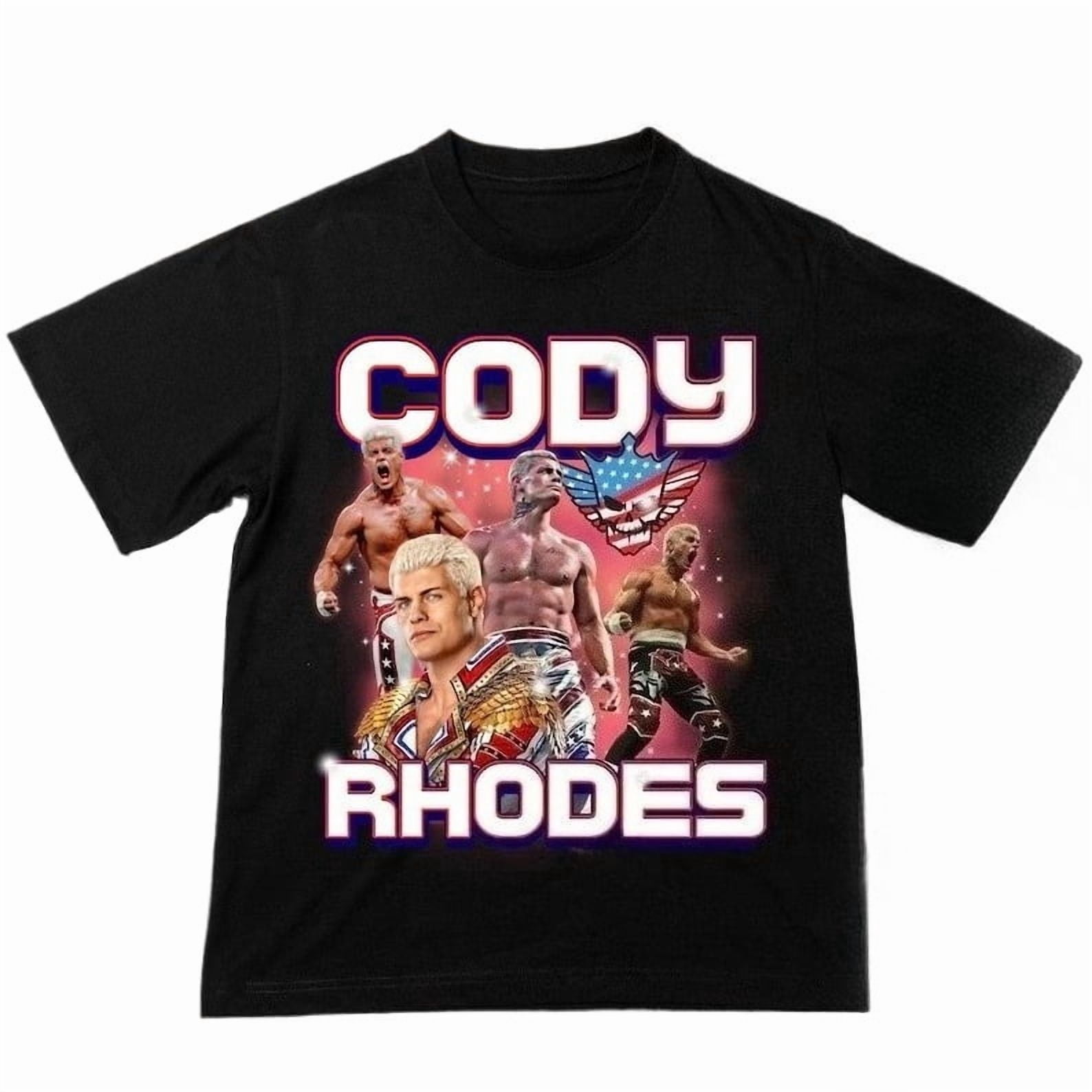Cody Rhodes Merch Shirt Vintage Unisex Tops Tee Jersey Outdoor Fashion ...