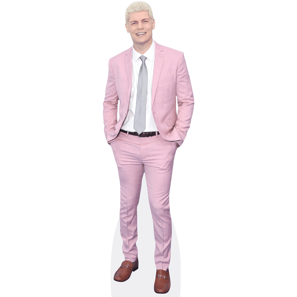 Cody Rhodes (Pink Suit) Mini Size Cutout. Standee. - Walmart.com