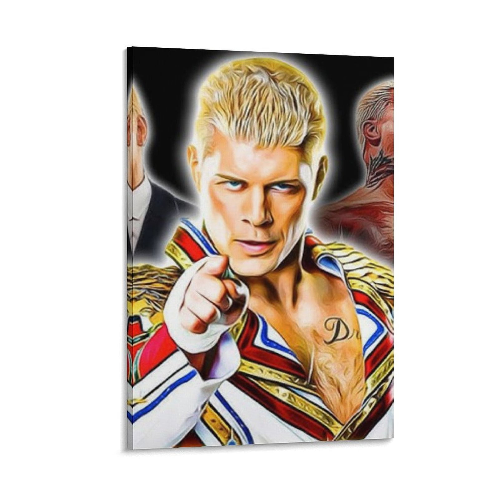 Cody Rhodes Poster, Canvas Wall Hanging Art Painting, Artwork Print for ...