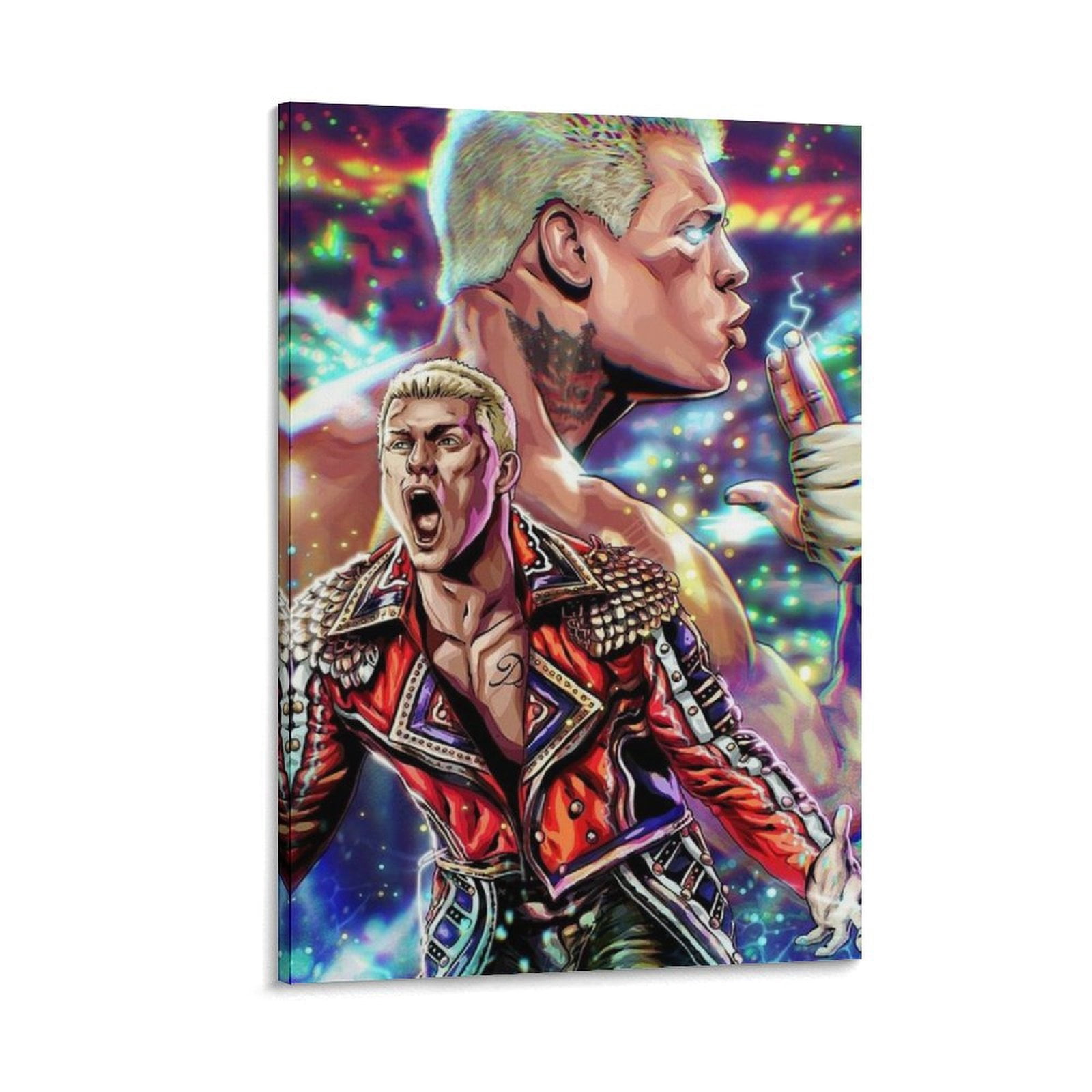 Cody Rhodes Poster, Canvas Wall Hanging Art Painting, Artwork Print for ...